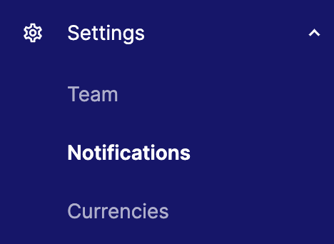 Customize notification settings – Cube
