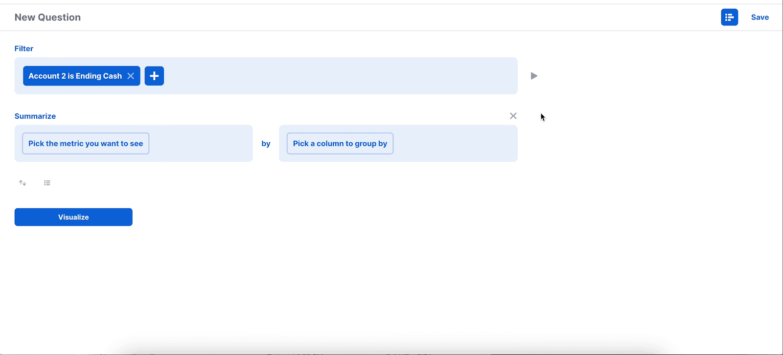 Dimension Hierarchy For Dashboard Questions Cube